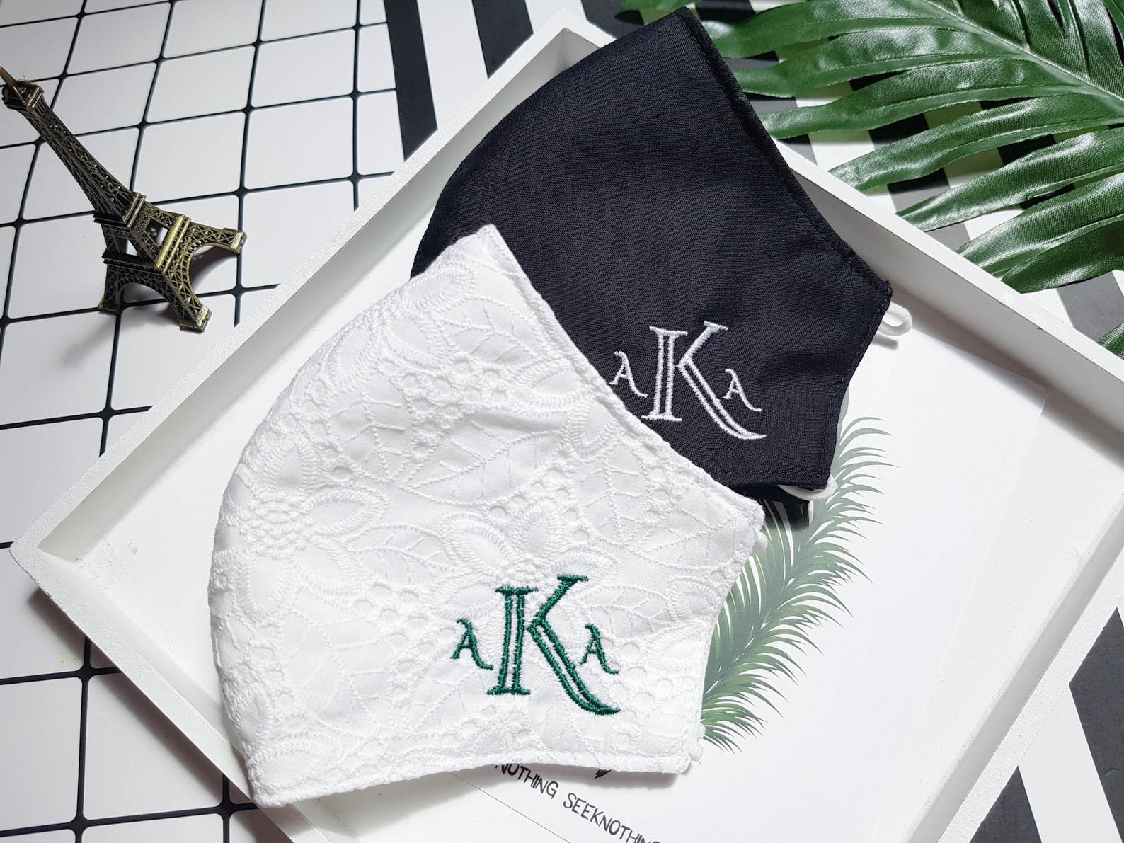 Socially distanced wedding details